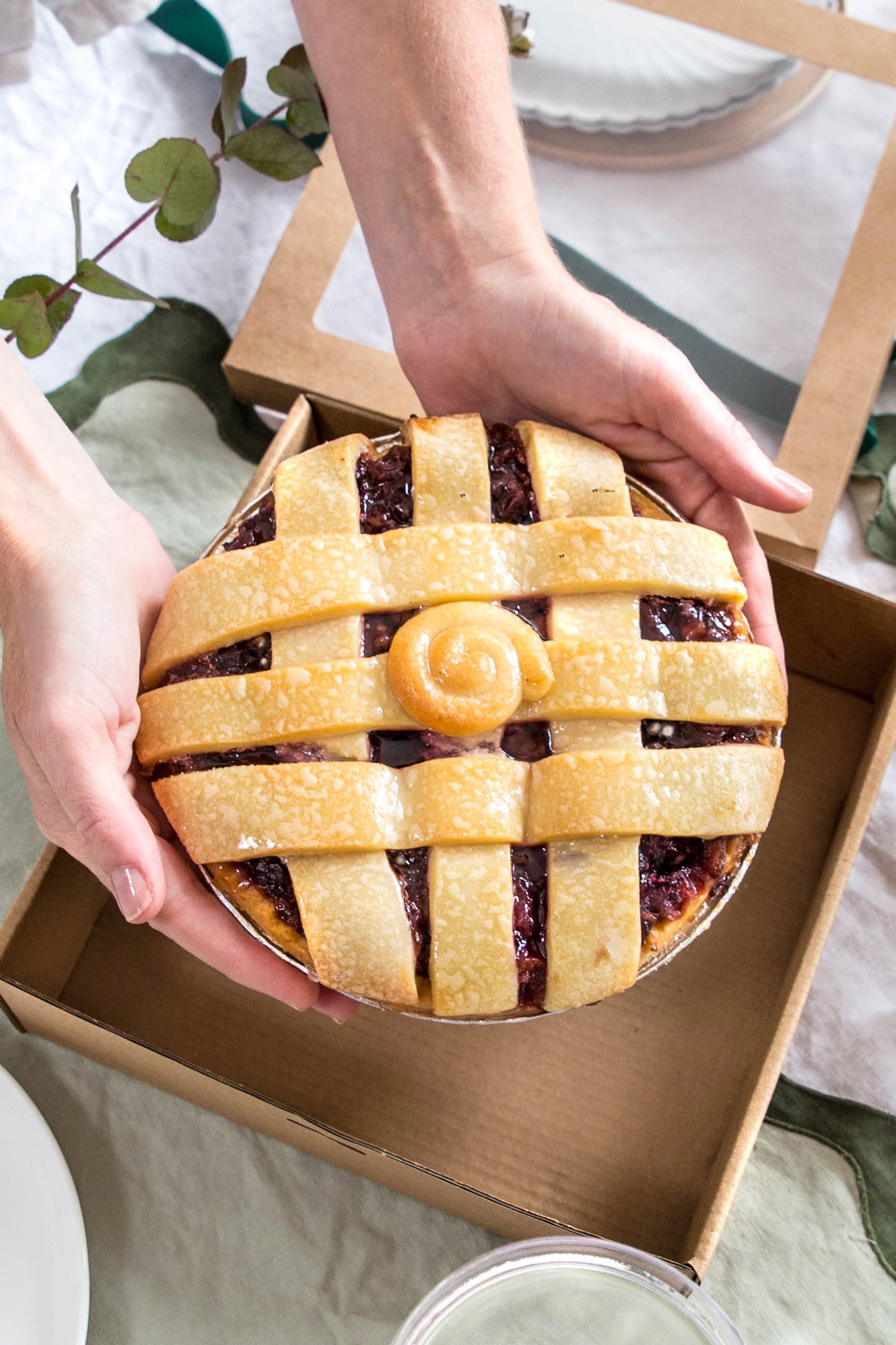 Pie Box Removeable Lid (40 Pack) – Deliciously Boxed